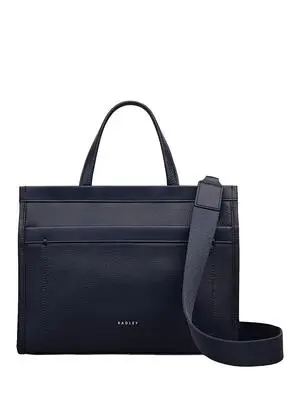 RADLEY Alba Place Ziptop Satchel Bag - Ink