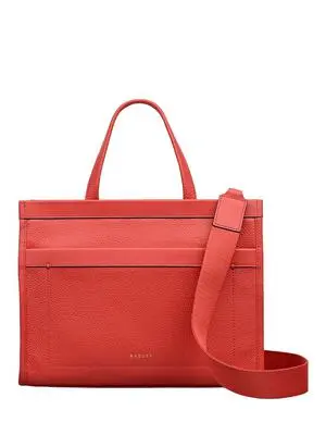 RADLEY Alba Place Ziptop Satchel Bag - Luscious Red