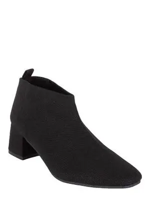 Tahari Corniche Knit Bootie Black