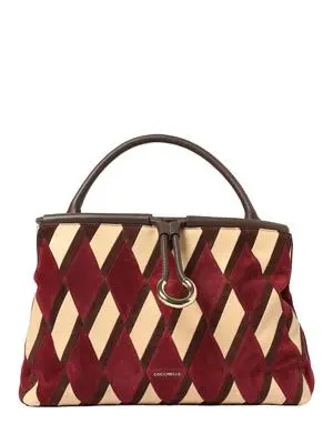 COCCINELLE Top Handle Bag Burgundy