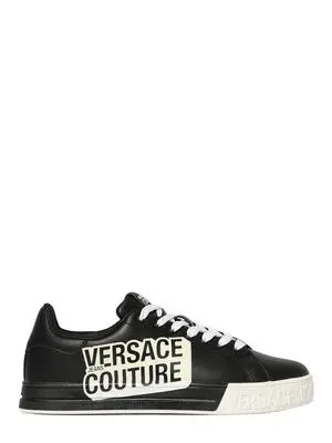 Versace Low Top Sneakers - Black