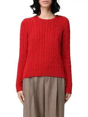 RALPH LAUREN Lauren Ralph Lauren Cable Knit Sweater With Button Detail