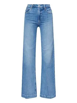 PAIGE Leenah Wide-Leg Denim Jeans