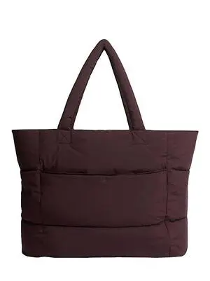 Sweaty Betty Woven Tote Bag - Sable Brown