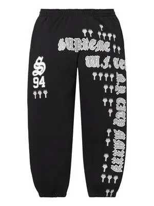 Supreme League Champs Sweatpant - Black
