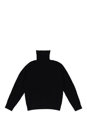Aimé Leon Dore Boiled Wool Turtleneck Sweater - Black