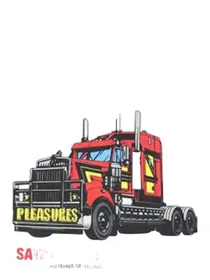 PLEASURES Big Load Ringer T-shirt - White