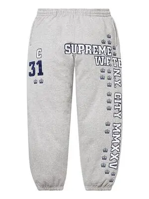 Supreme League Champs Sweatpant - Grey