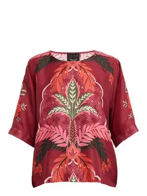 Johnny Was Arden Oversized Blouse - Caleta