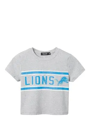 Junk Food Clothing Nfl Detroit Lions Sideline Tee - Heather Grey