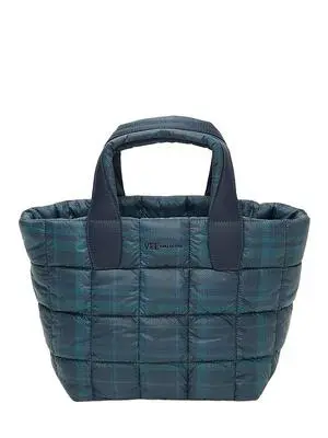 VEE COLLECTIVE Poter Tote Small Plaid
