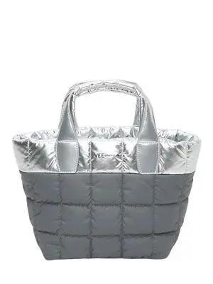 VEE COLLECTIVE Poter Tote Small Silver/grey