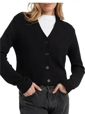 Chinti & Parker Cashmere Cardigan Black