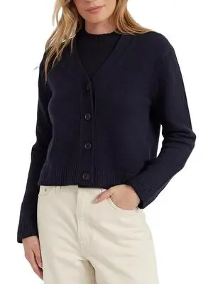 Chinti & Parker Cashmere Cardigan - Navy