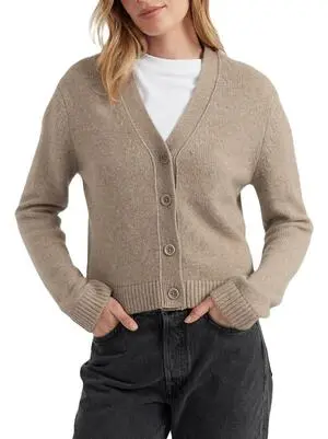 Chinti & Parker Cashmere Cardigan Warm Oatmeal