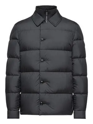 Moncler Padded Shirt Jacket - Black