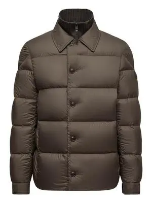 Moncler Padded Shirt Jacket - Green