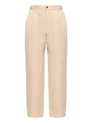 Jacquemus Jean' Straight Leg Jeans - Beige