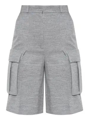 Balmain Cargo Shorts - Grey