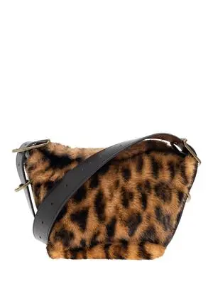 Zadig&Voltaire Animal Motif Shoulder Bag - Brown