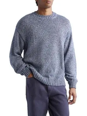 PALMES Organic Cotton Sweater - Dark Blue
