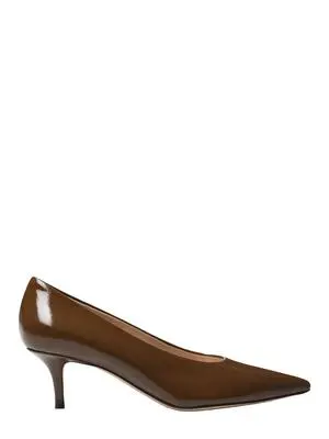GIANVITO ROSSI Robbie 55 Pumps - Brown - Glossy Nappa