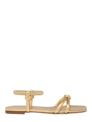 GIANVITO ROSSI Juno 05 Sandals - Gold - Metallic Nappa
