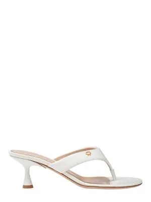 GIANVITO ROSSI Ascent Thong 55 - White - Nappa