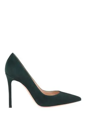 GIANVITO ROSSI Gianvito 105 Pumps Green - Suede