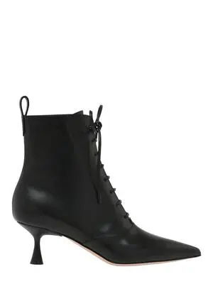 GIANVITO ROSSI Morganne 55 Lace-Up Booties
