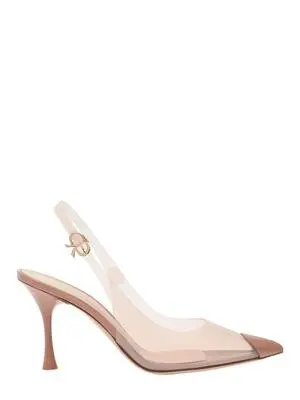 GIANVITO ROSSI Diana 85 Slingback Heels - Pink - Tpu