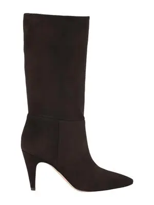 GIANVITO ROSSI Elise Suede Booties - Brown