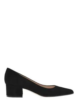 GIANVITO ROSSI Piper Pump 45 - Black - Suede