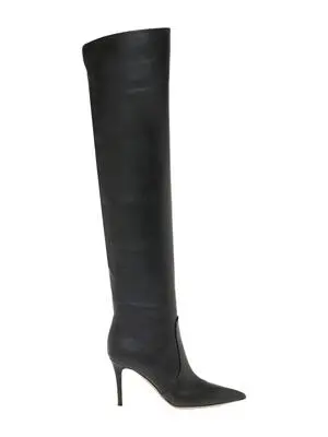 GIANVITO ROSSI Hansen Cuissard Over-the-knee Boots - Black - Nappa