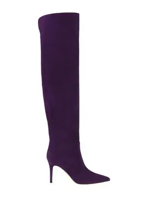 GIANVITO ROSSI Hansen Cuissard Over-the-knee Boots - Purple - Suede