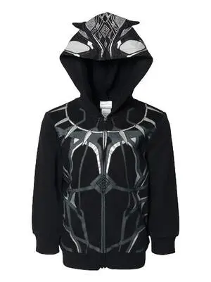 MARVEL Avengers Panther Cosplay Zip-up Hoodie - Multicolor