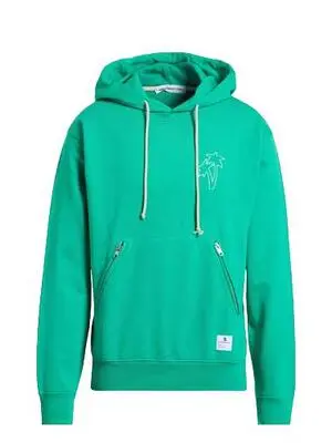 DEPARTMENT 5 Cotton French Terry Sweatshirt - Green