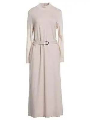 CAPPELLINI BY PESERICO Flared Midi Dress - Beige
