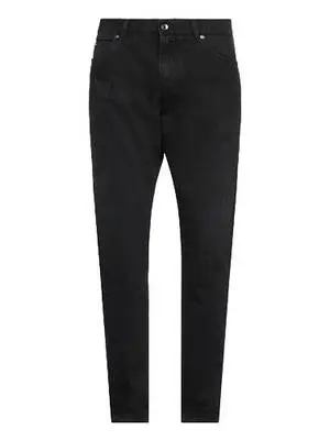Dolce & Gabbana Cotton Straight-leg Jeans - Black