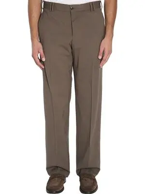PT TORINO Michael Pants In Wool - Brown