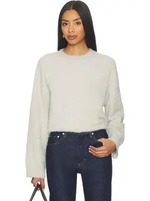 MADISON THE LABEL Angelina Knit Sweater - Grey