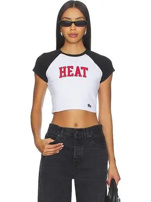 HYPE AND VICE Miami Heat Homerun Tee - Black