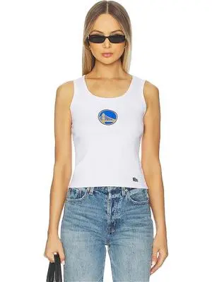HYPE AND VICE Golden State Warriors Mvp Tank Top - White