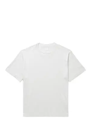 Eleventy Cotton And Modal-blend Jersey T-shirt - Gray