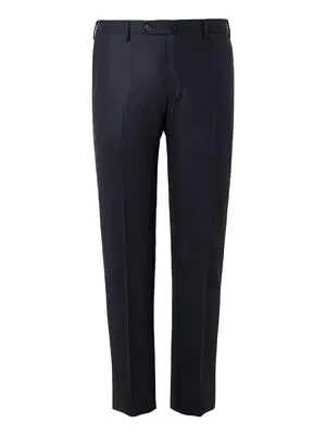SLOWEAR Slim-fit Wool And Cashmere-blend Suit Trousers - Blue
