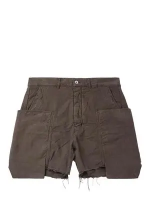 Rick Owens Stefan Straight-leg Cargo Shorts - Brown