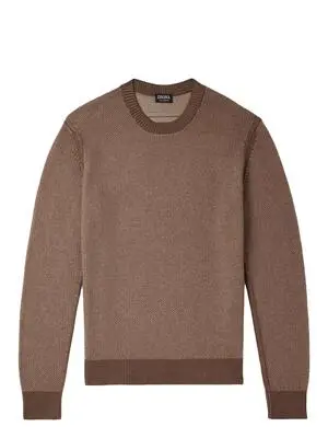 Zegna Oasi Cashmere Sweater - Brown