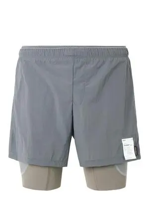 Satisfy 8" Straight-leg Layered Techsilk™ Cordura® Ripstop And Justice™ Shorts - Gray