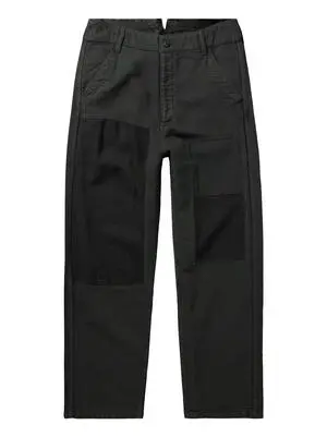 Visvim Pastoral Straight-leg Trousers - Black