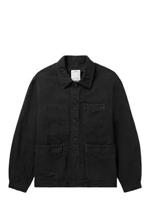 Visvim Travail Garment-dyed Moleskin Jacket - Black